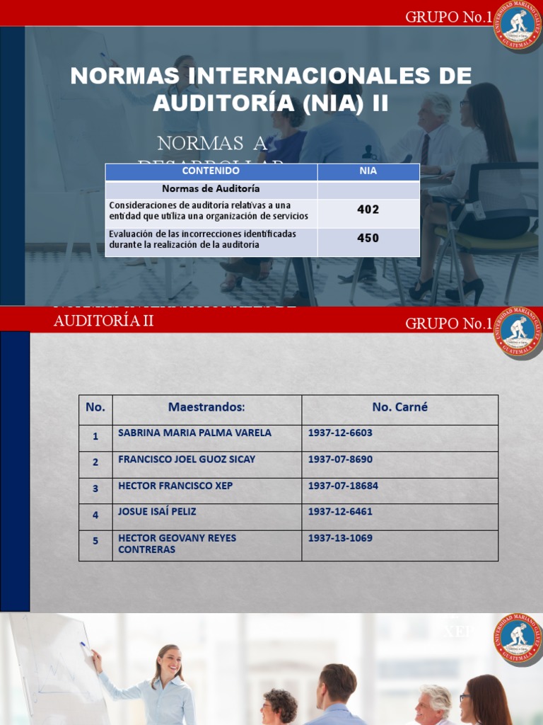 Nia 402 | PDF | Auditoría | Contralor