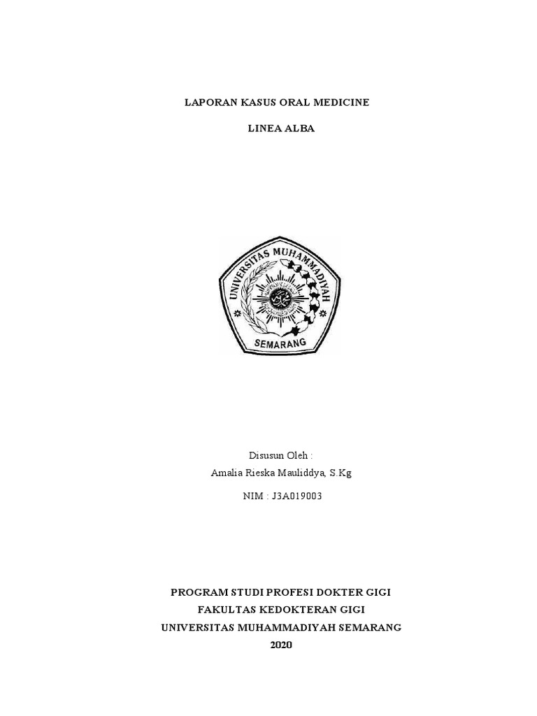 Lapsus Om Linea Alba Buccarum Amalia | PDF | Sains & Matematika