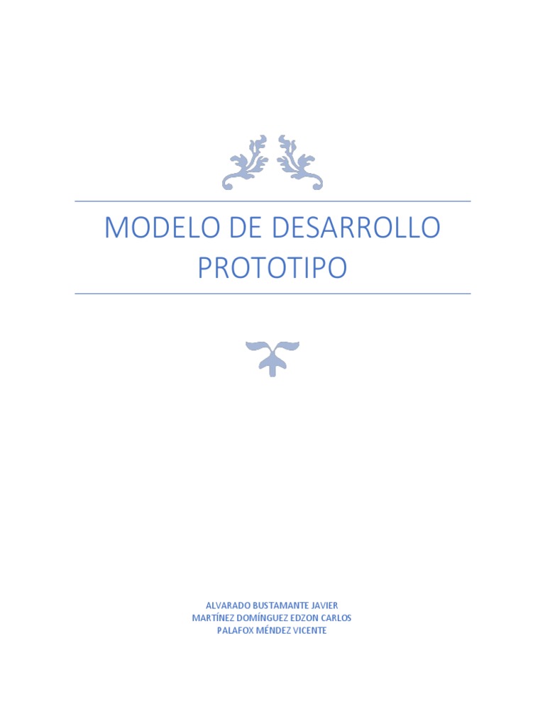 Modelo de desarrollo prototipo: una aplicación para resolver ecuaciones ...