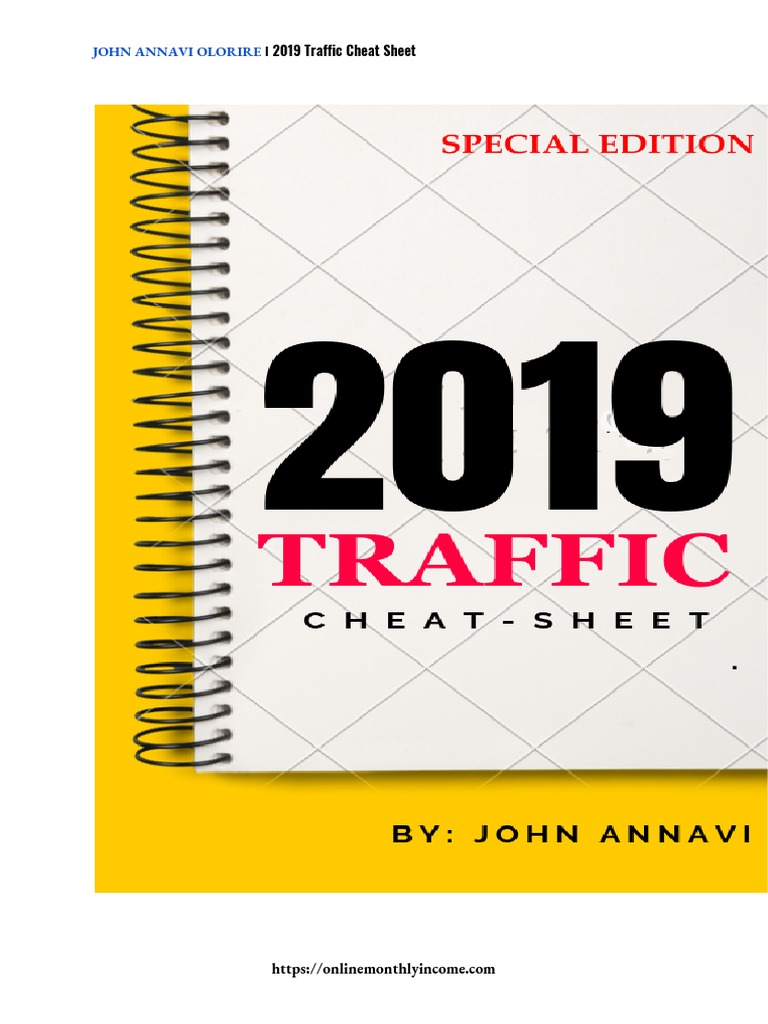 Traffic Cheat Sheet | Descargar gratis PDF | Search Engine Optimization ...