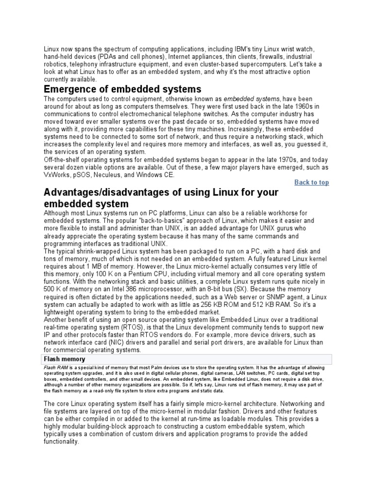 Embedded Linux Server | PDF | Embedded System | Linux
