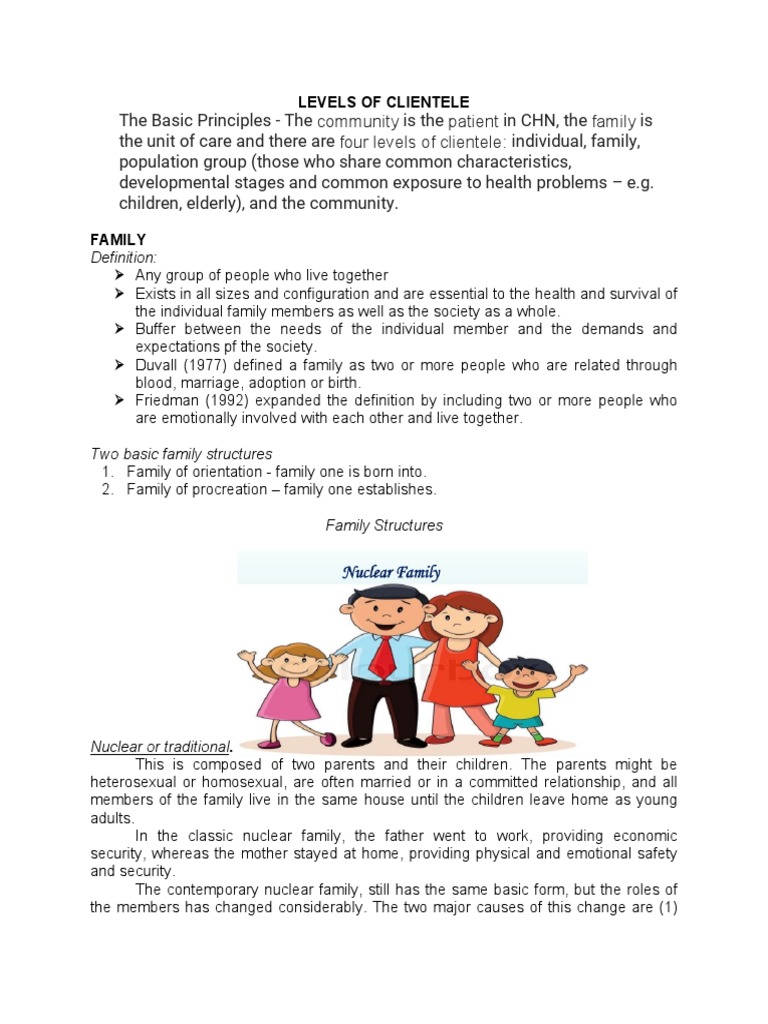 Levels of Clientele | PDF | Family | Stepfamily