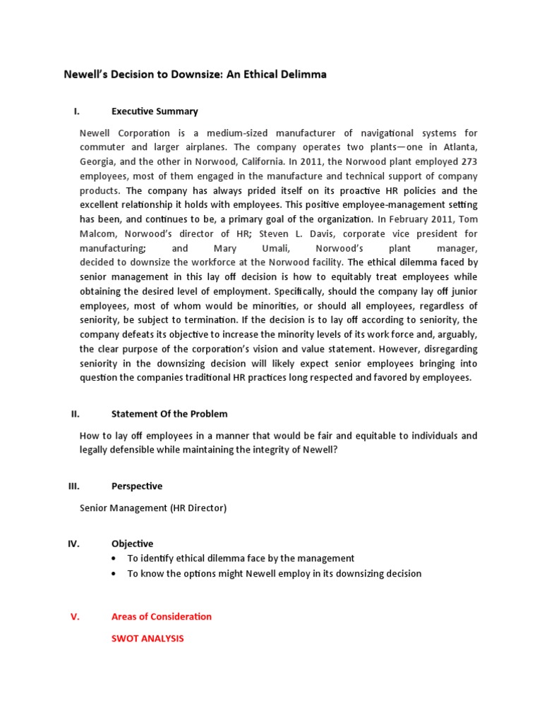 HRM Downsizing | PDF | Layoff | Patient Protection And Affordable Care Act