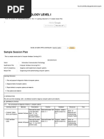 Sample Session Plan in CSS NC II | PDF | Computer Data Storage | Software