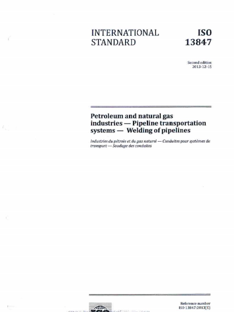 Iso 13847 - 2013 | PDF