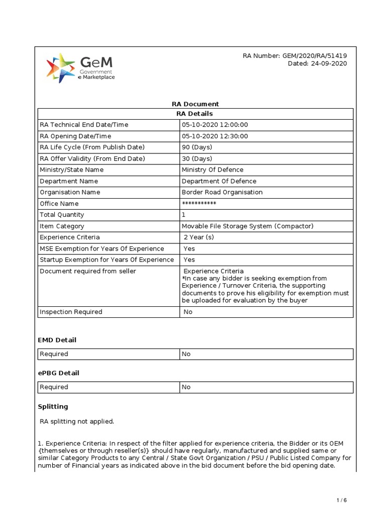 RA Document RA Details | PDF | Door | Business