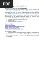 Timers & 8051 Timer Programming | PDF | Timer | Microcontroller