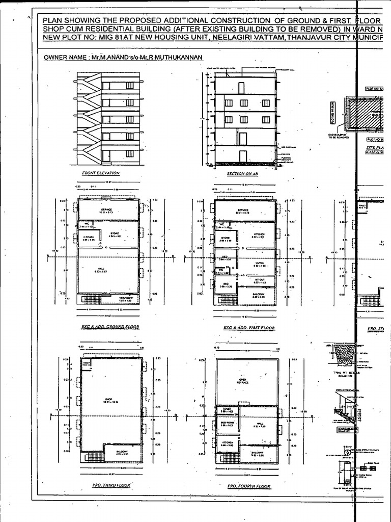 Proposed Building Plan | PDF