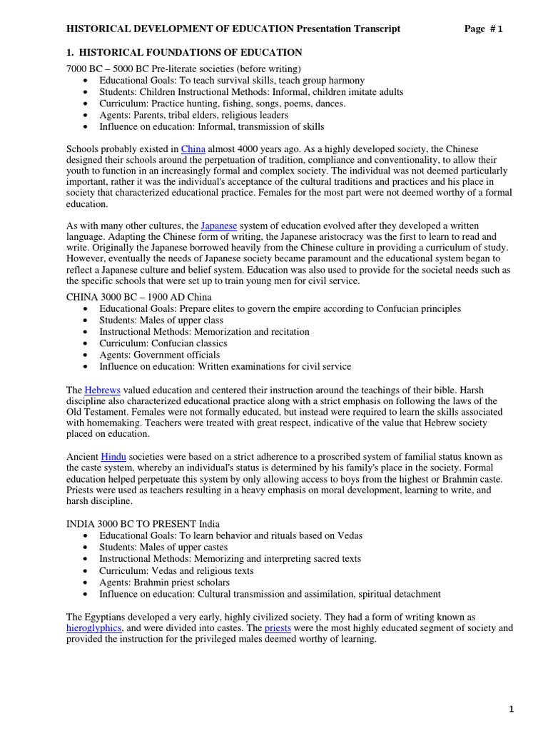 historical_foundations_of_education_presentation_transcript.pdf ...