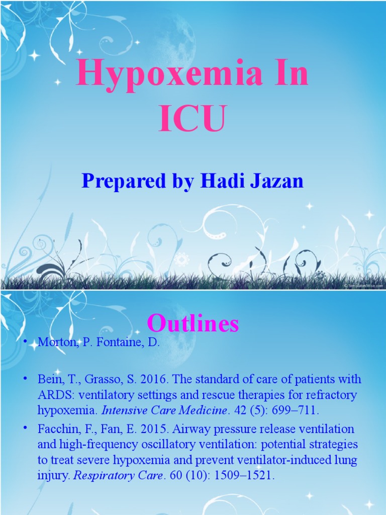 Hypoxemia | PDF | Hypoxia (Medical) | Breathing