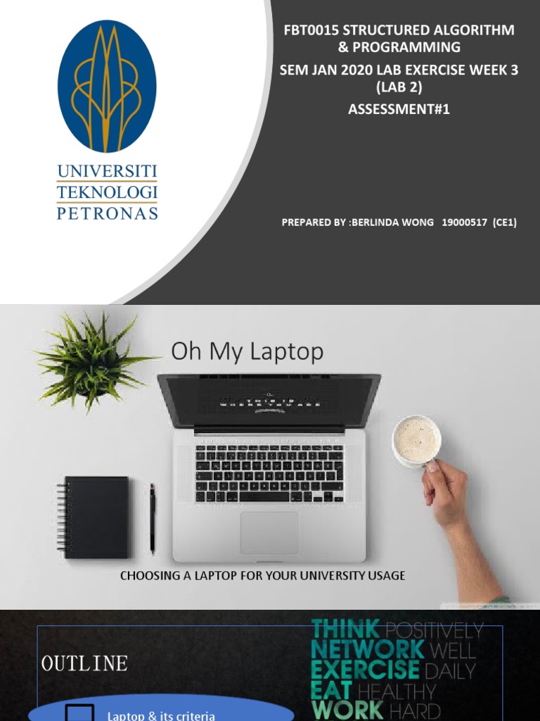 Fbt0015 Structured Algorithm & Programming Sem Jan 2020 Lab Exercise ...