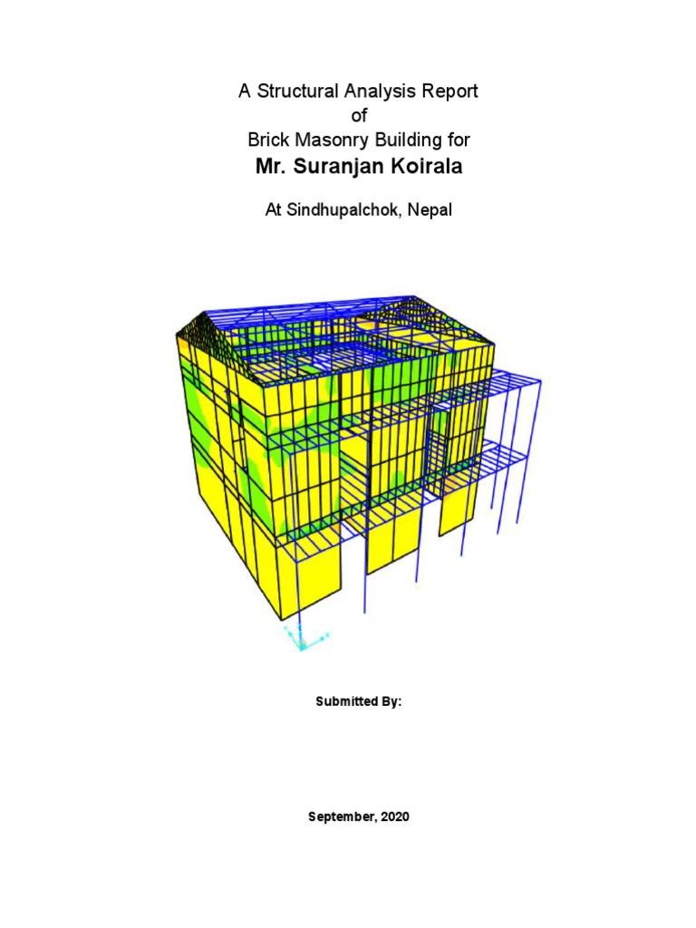 Structural Analysis and Design of a Two Storey Brick Masonry ...