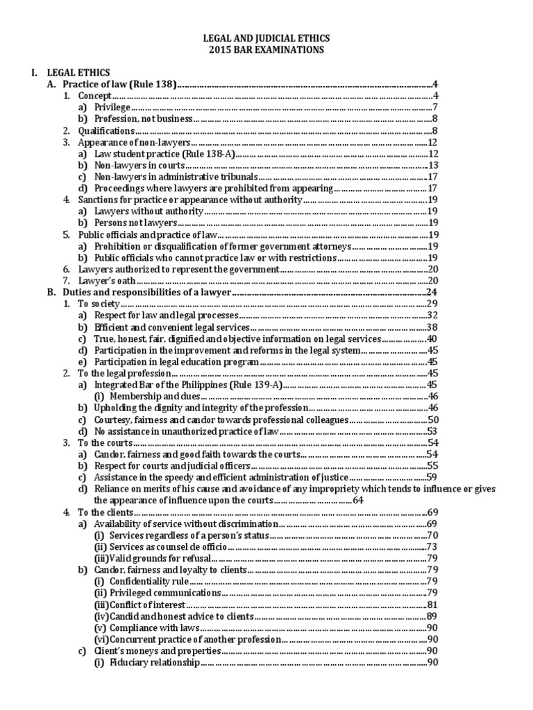Legal Ethics | PDF | Pro Se Legal Representation In The United States ...