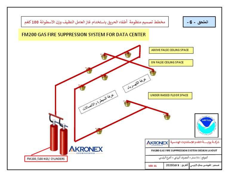 FM200 System For Data Center PDF | PDF