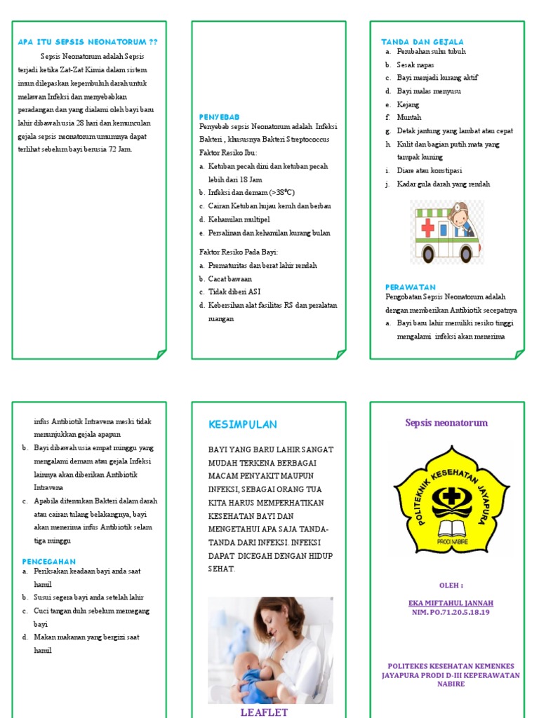 Sepsis Neonatorum: Gejala dan Pencegahan | PDF