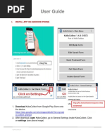 A Guide To Create An ODK Data Collection Form | PDF | Computer Engineering | Computer Programming