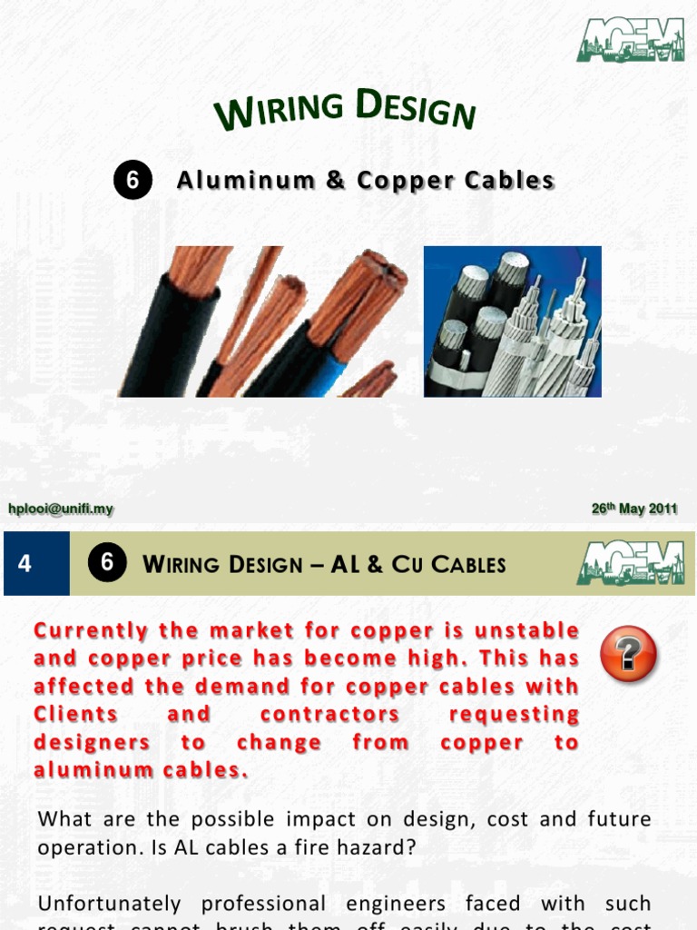 Aluminum & Copper Cables: 26 May 2011 Hplooi@unifi - My | PDF ...
