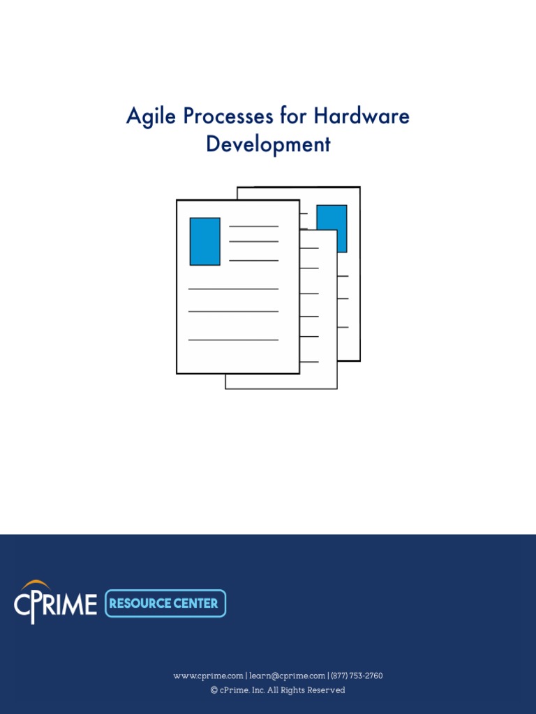 Agile Processes For Hardware Development Cprime | PDF | Scrum (Software ...