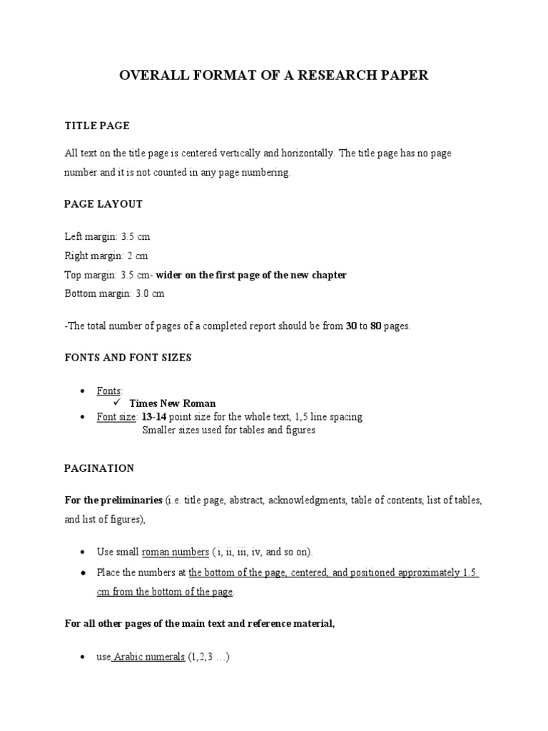Research Paper Title Page Guidelines | PDF | Question | Note (Typography)