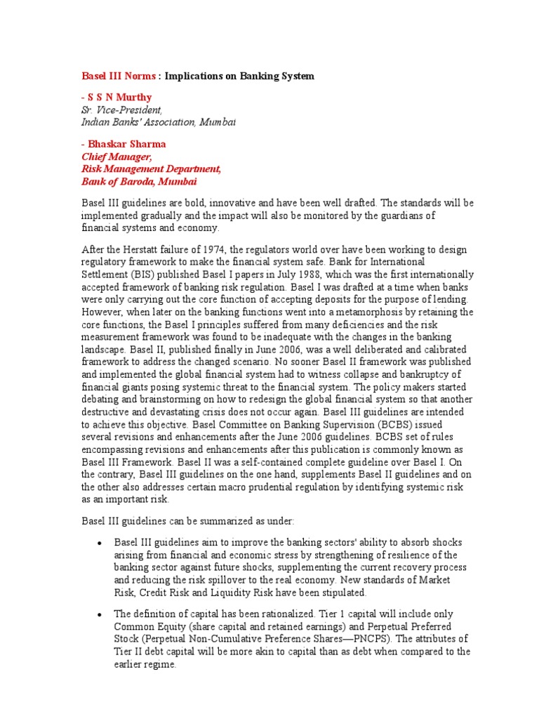 Basel 3 | PDF | Capital Requirement | Basel Iii