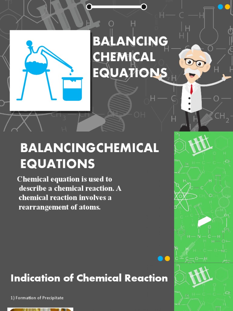 Balancing Chemical Equation | PDF | Ammonium | Chemical Reactions