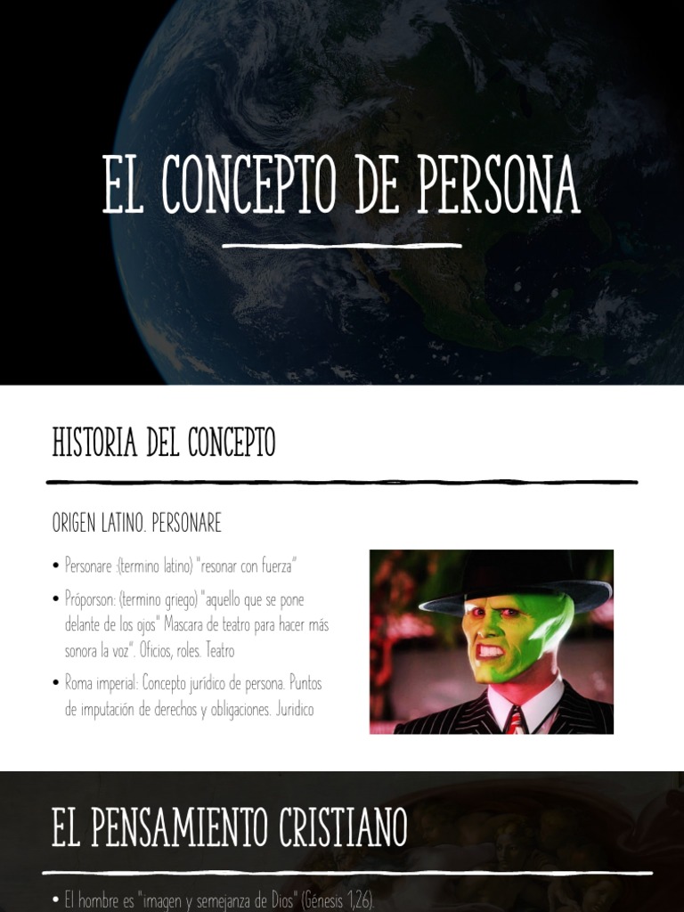 El Concepto de Persona PDF | PDF | Existencia | Filosofía