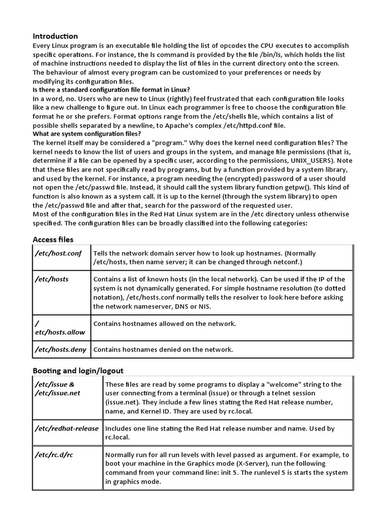 Configuration Files In Linux Pdf Domain Name System Computer File