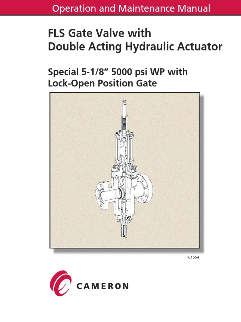 Operacion y Manual de HCR 5000 Psi (Actuador Hidraulico) | Download ...