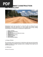 Method Statement Road Construction | PDF | Road | Concrete