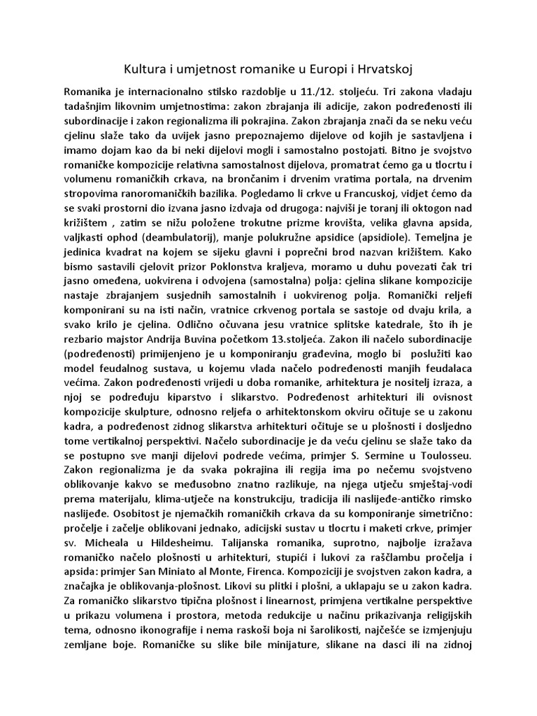 Romanika | PDF