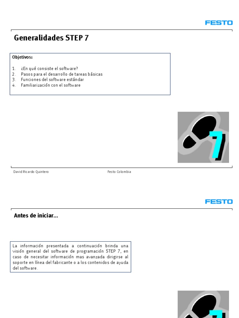 Generalidades STEP 7 PDF | PDF | Programa de computadora | Programación
