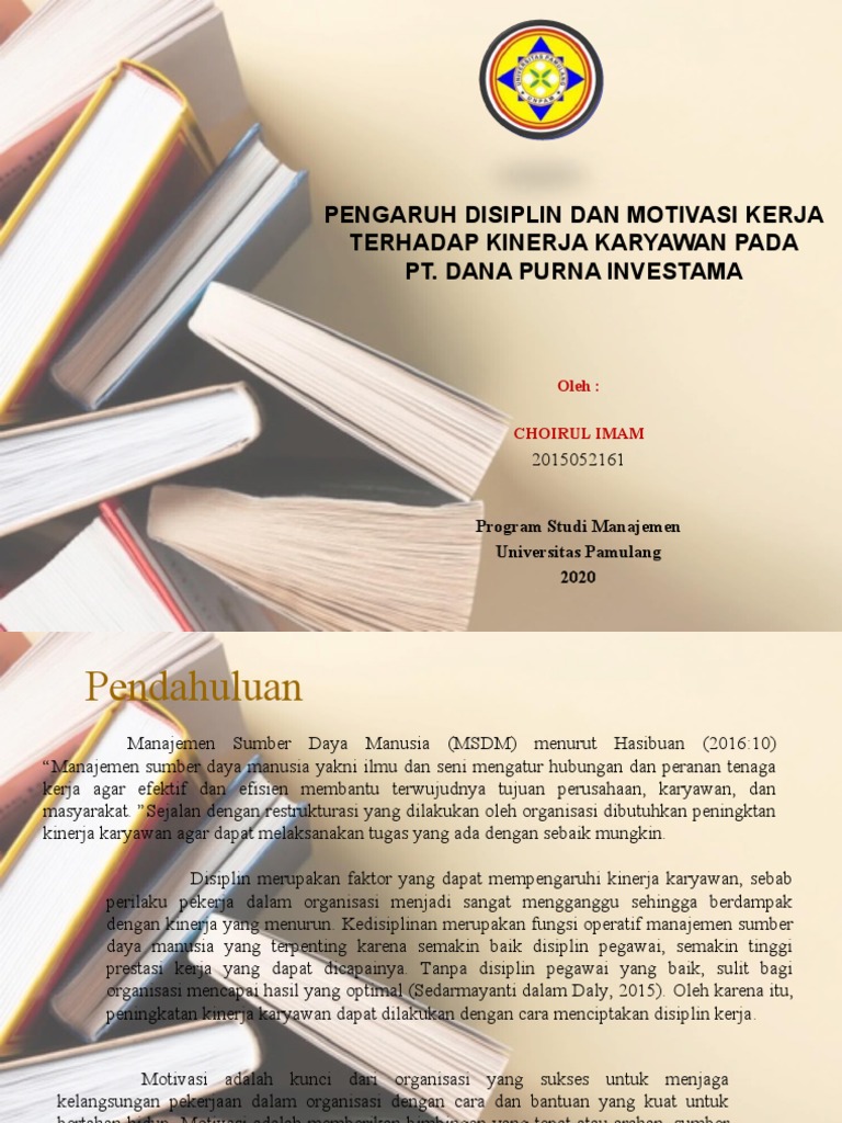 Contoh PPT Sidang Imam | PDF