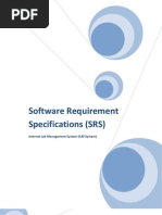 SRS For Student Attendance System | PDF | Use Case | Databases
