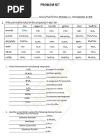 Solubility Rules Worksheet - Answers | PDF