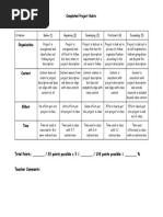 Kahoot Scoring Rubric | PDF | Rubric (Academic) | Communication