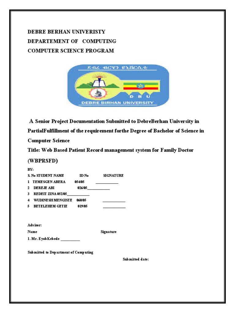 Patient Record Management System For Family Doctor | PDF | Use Case ...
