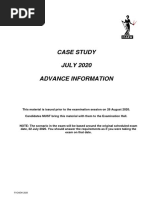 ICAEW Case Studies - MSA-2 Preparation | PDF