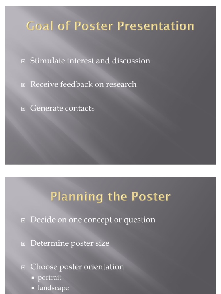 Stimulate Interest and Discussion Receive Feedback On Research Generate ...