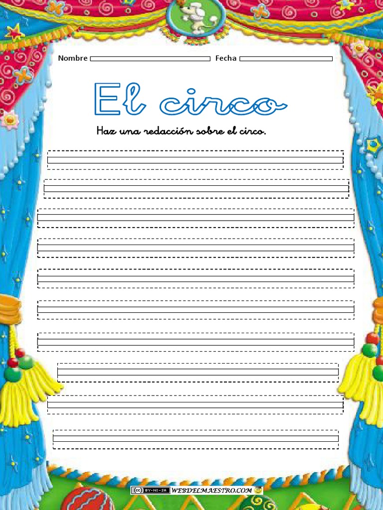 Lectoescritura El Circo PDF | PDF