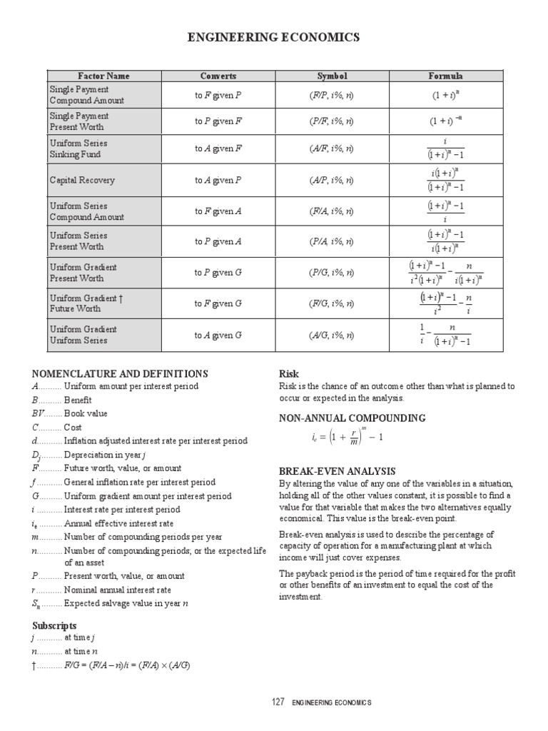 FE Reference Pages | Download Free PDF | Interest | Depreciation
