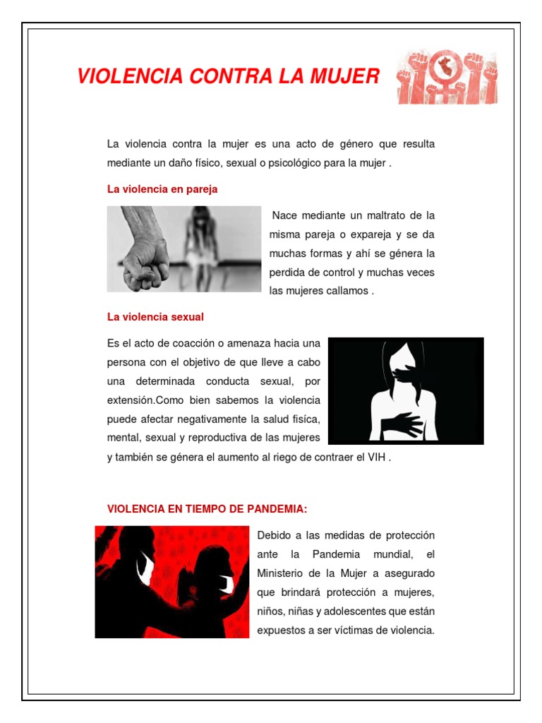 Violencia Contra La Mujer - Rivas - Gallegos - Baltazar - Garcia PDF ...