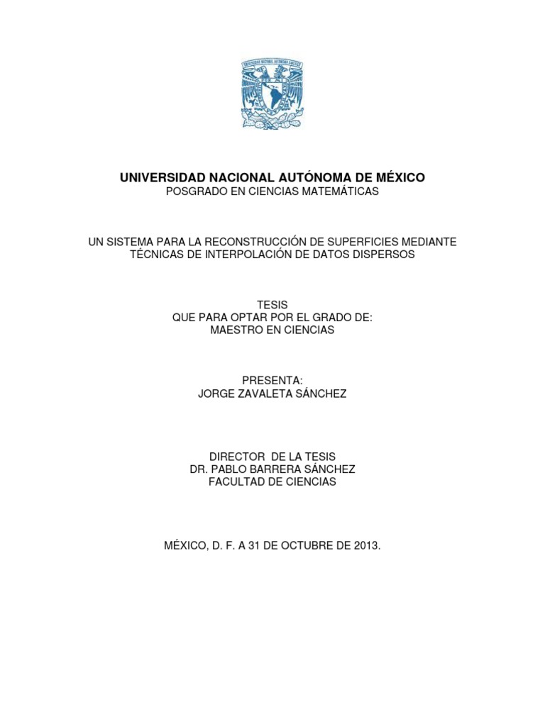 Interpolación de Datos Dispersos en Matlab | PDF | Sistema de información geográfica | Función ...