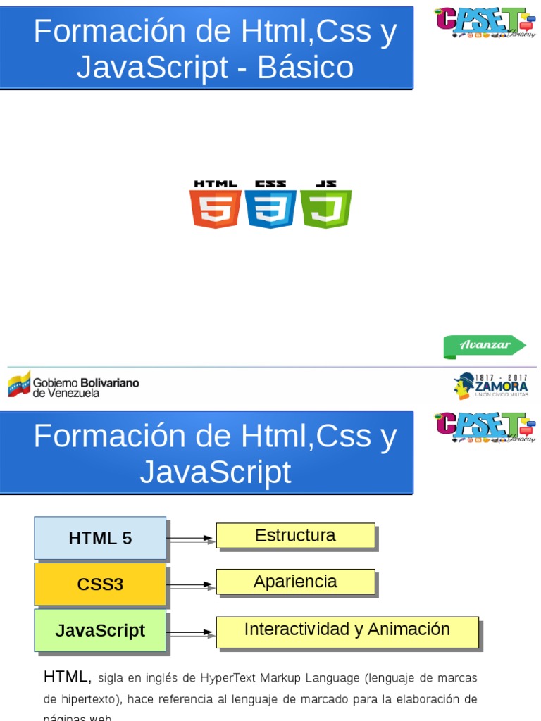 Presentacion para Formacion de Html5.odp | PDF | Hojas de estilo en ...