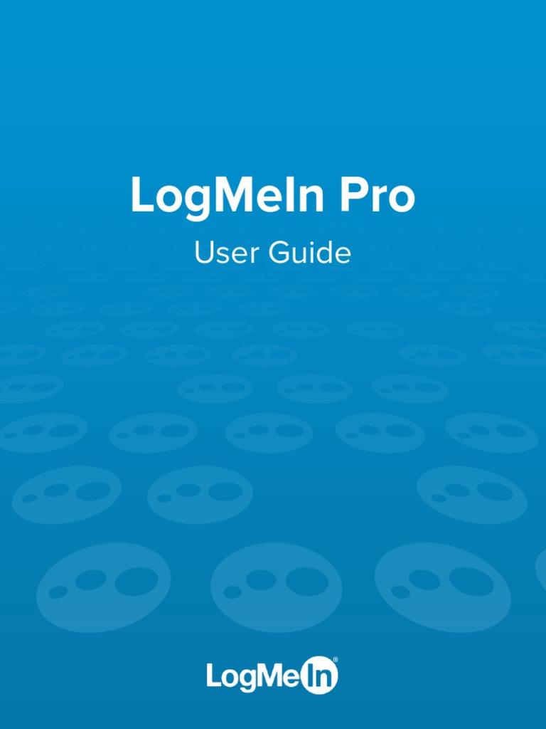 LogMeIn Pro UserGui | PDF | Antivirus Software | Login