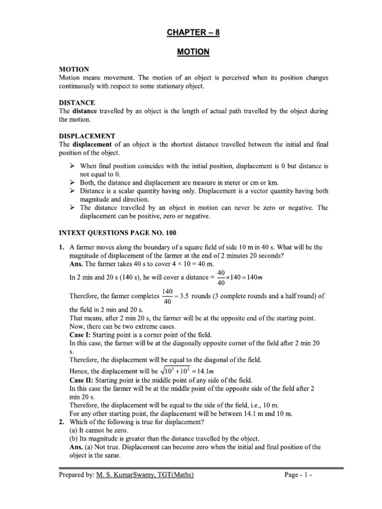 Physics Class Ix For 2017 18 PDF | PDF