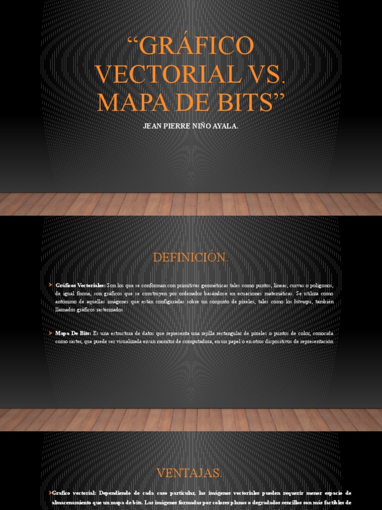 Gráfico Vectorial Vs Mapa De Bits Sena Pdf Imagen