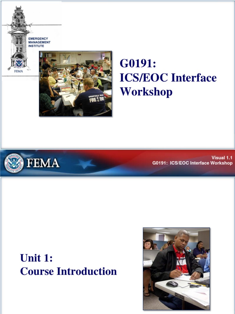 ICS:EOC Interface | PDF | Incident Command System | Incident Management