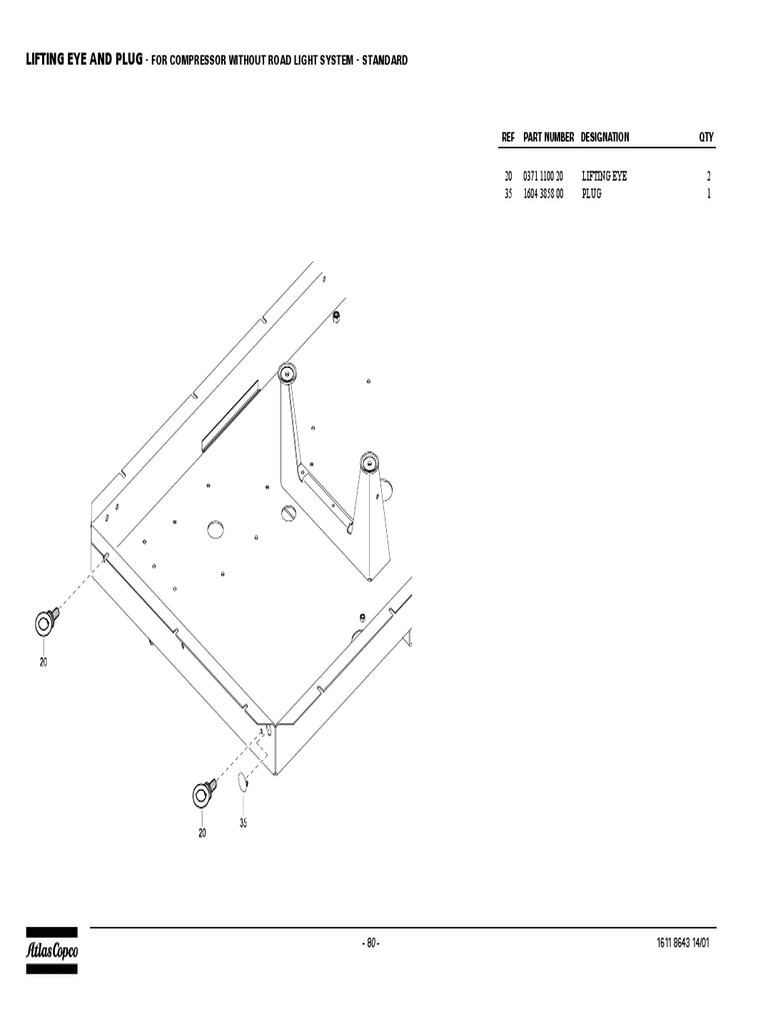 Lifting Eye and Plug for Compressor | PDF