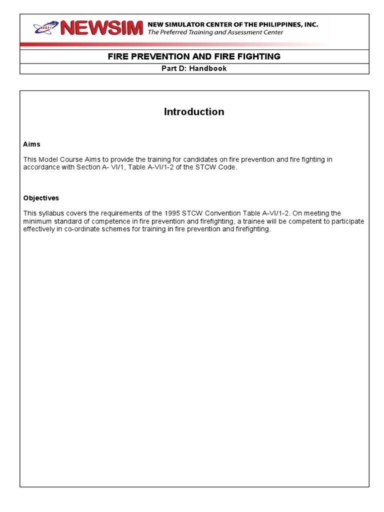 Seafarer Fire Safety Training | PDF | Fires | Heat Transfer