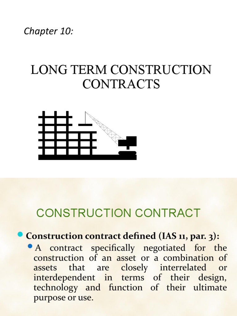 Long Term Construction Contracts | PDF | Balance Sheet | Cost